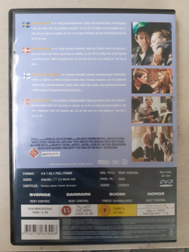 Rent Control , DVD, komedie - dba.dk - Køb og Salg af Nyt og Brugt Rent Control , DVD, komedie - dba.dk - Køb og Salg af Nyt og Brugt